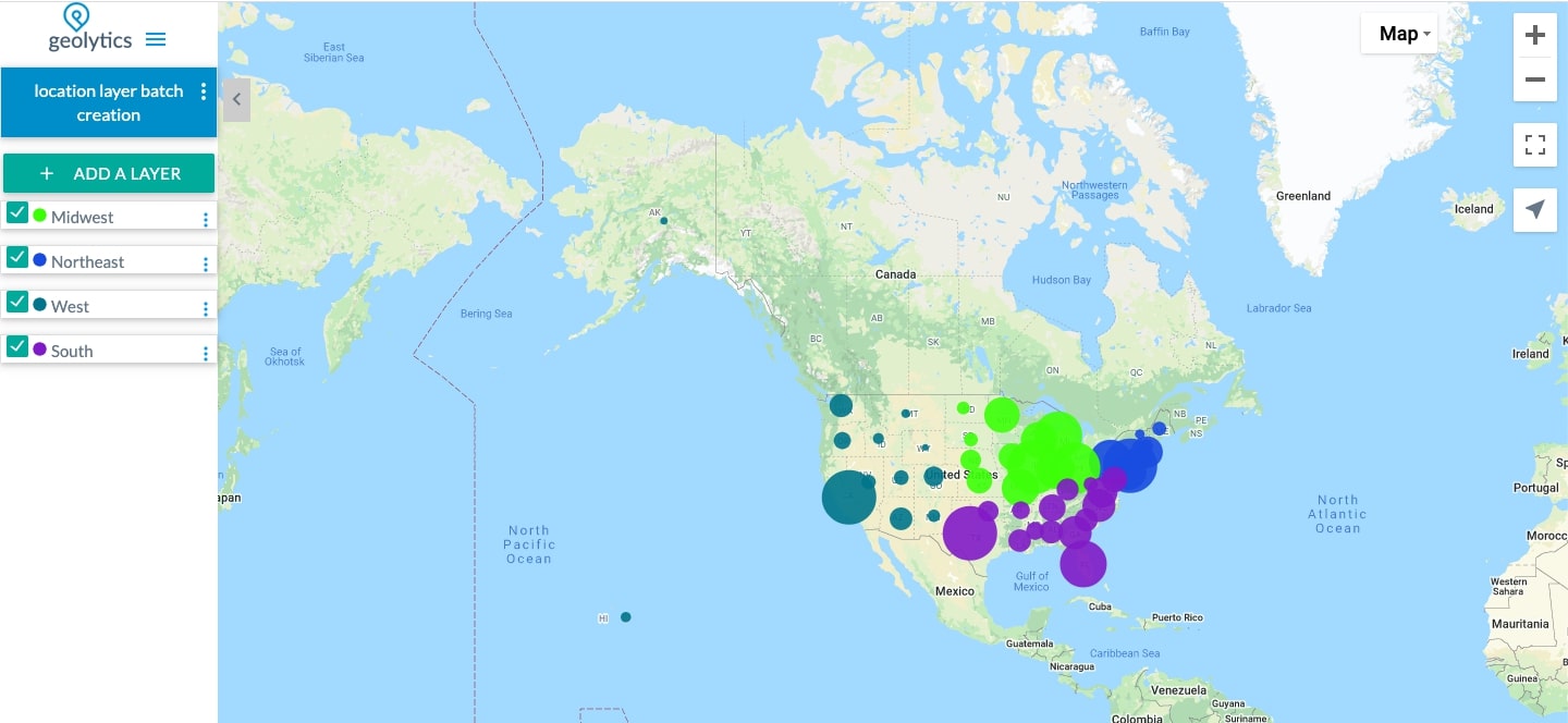 Location Layer Batch Creation - Mapping Tools and Features - Maply