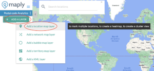 Geographic Heat Map - Mapping Tools and Features - Maply