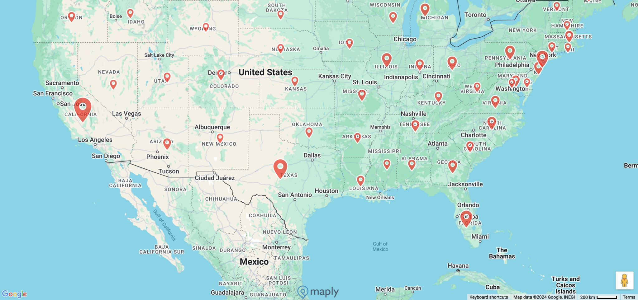 Getting started with Location Map - Mapping Tools and Features - Maply