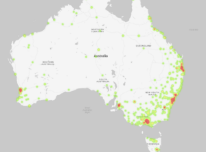 Geographic Heat Map - Mapping Tools and Features - Maply