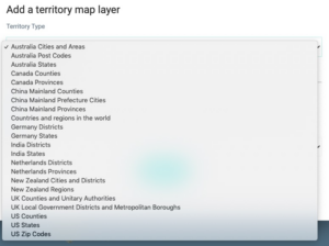 Territory Map - Mapping Tools and Features - Maply