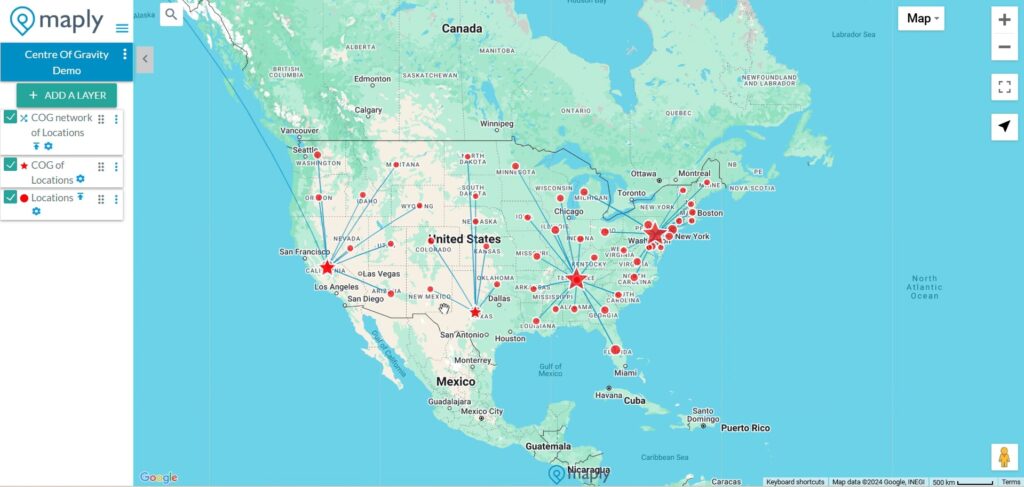Center Of Gravity Map Video Tutorial - Maply